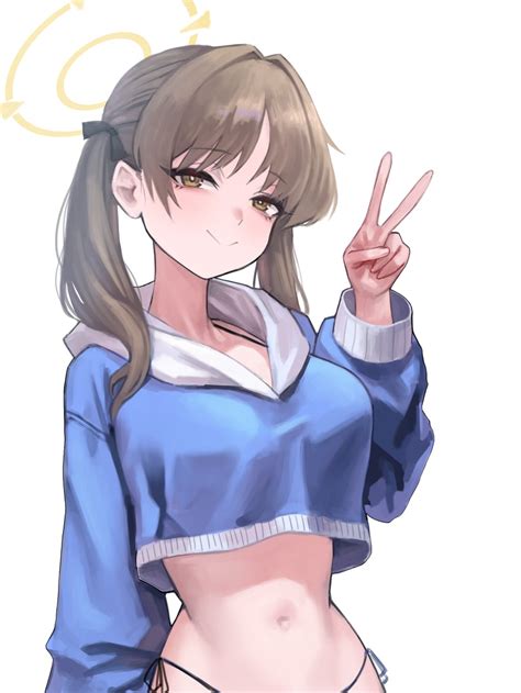Moe And Moe Blue Archive Drawn By Dndosld73832 Danbooru