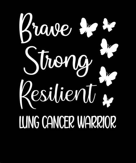 Lung Cancer Awareness Ribbon Lung Cancer Warrior Digital Art By Madeby Jsrg