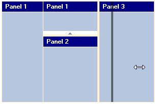 Step Of Sizing The C SplitContainer Control ComponentOne SplitContainer For WinForms
