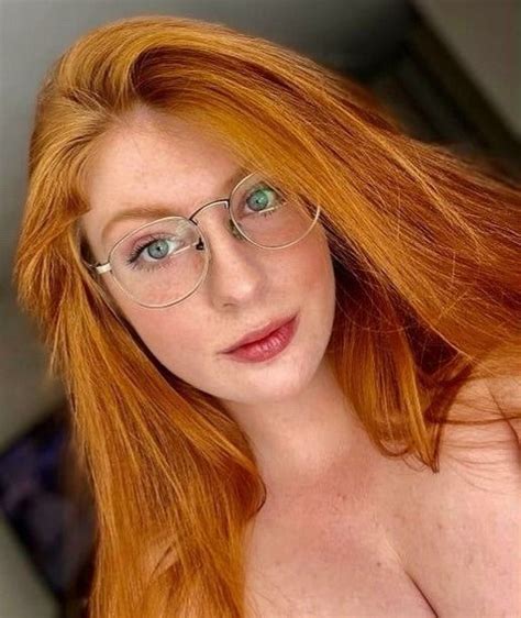 🔥red Menace🔥 Red Hair And Glasses Pretty Redhead Beautiful Redhead