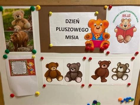 DZIEŃ PLUSZOWEGO MISIA Publiczne Przedszkole Nr Ostrów Wielkopolski