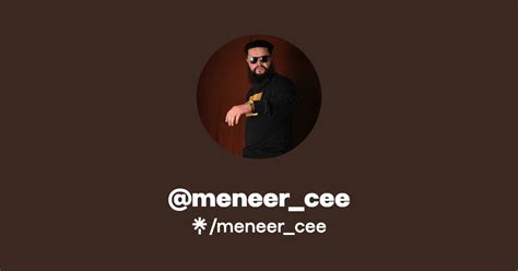 Meneer Cee Instagram Facebook Tiktok Linktree