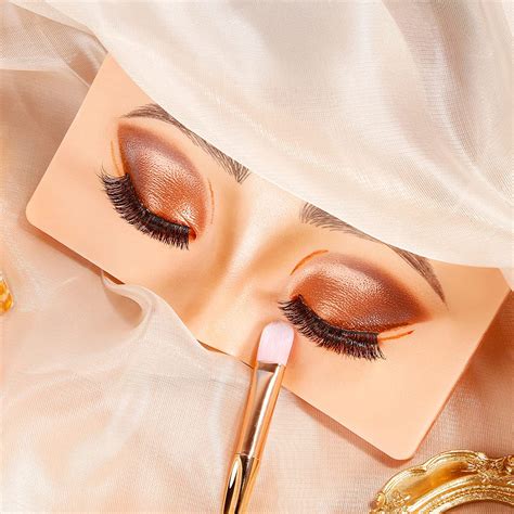 The Perfect Aid To Practicing Makeupsilicone Face Eye Makeup Practice