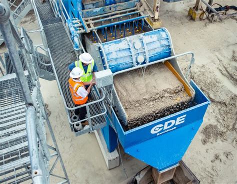 Sand And Aggregate Wash Plants And Equipment Cde Cde