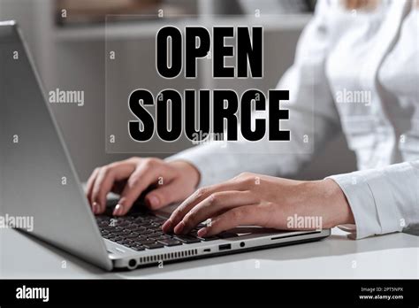 Text Showing Inspiration Open Source Word For Contains The Source Code That Can Be Modified And