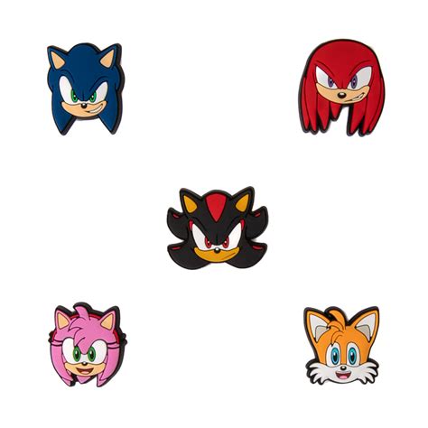 Crocs Sonic The Hedgehog Jibbitz 5 Pack Powerhouse Sports