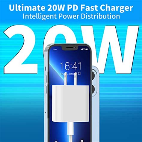Apple Mfi Certified Iphone 14 Fast Charger Kashimura 2 Pack 20w Usb