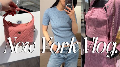 Ny Vlog 샤넬 봄신상 추천템🎀 뉴욕 소호 힙한 그로서리 스토어☕️ Camp 블루이 팝업🐶 잇탈리 장보기🍝 Youtube