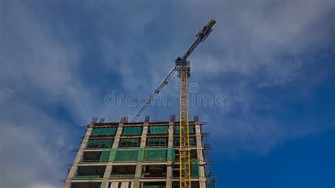 Surabaya East Java Indonesia Construction Of A New Building At The