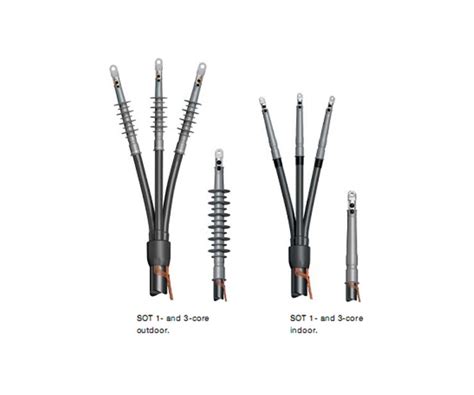 Premolded Cable Termination Indoors And Outdoors Sot 12 36 Kv Cba