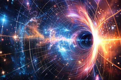 Time Dilation And Length Contraction In Special Relativity Premium Ai Generated Image