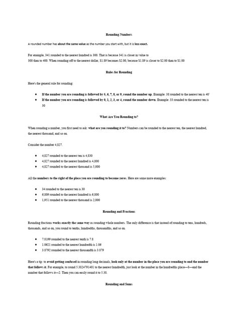 rounding numbers pdf rounding numbers