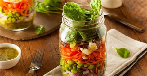 17 Best Mason Jar Salad Recipes For Meal Prepping Insanely Good