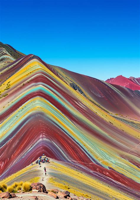 Stiai Vinicunca Din Peru Este Muntele Cu 7 Culori Straturile