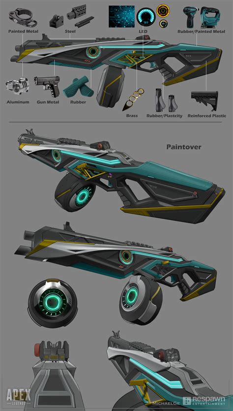Michael Ge Apex Legends Malachite” Legendary Eva8 Turnaround