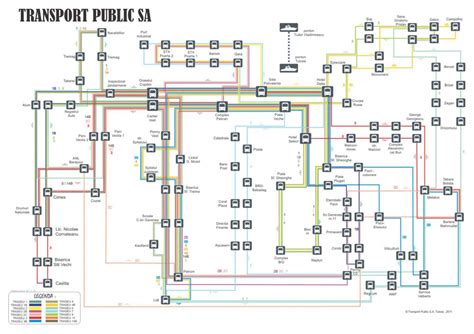Schema Retea Transport Public S A Tulcea Site Oficial