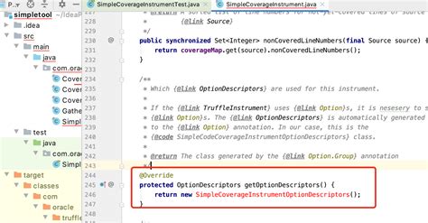 Simplecoverageinstrumentoptiondescriptors Does Not Exist · Issue 10
