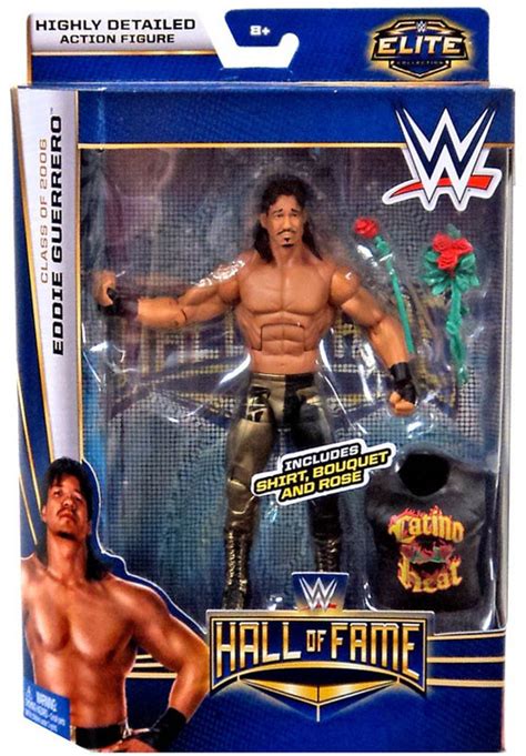 Wwe Wrestling Elite Hall Of Fame Eddie Guerrero 6 Action Figure Shirt