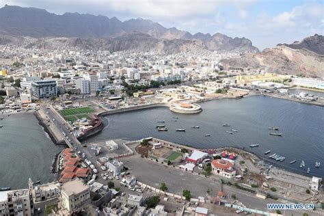 View Of Southern Port City Aden Yemen Xinhua English News Cn
