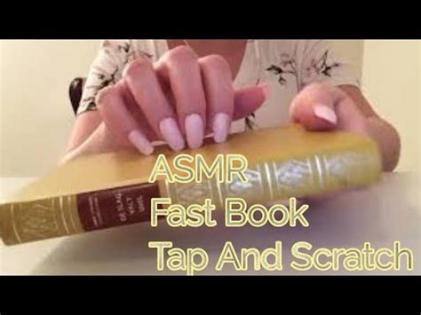 ASMR Fast Book Tap And Scratch - The ASMR Index