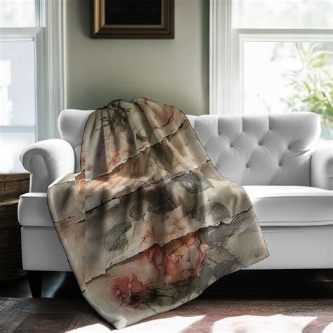Mentionedyou Vintage Florals 1 Piece Premium Blanket Wayfair