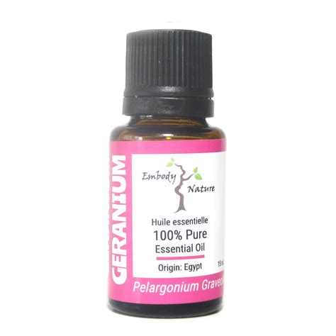Geranium Essential Oil Embody Nature