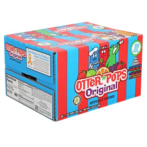 Otter Pops ® Low Calorie Assorted Freezer Bars 80ct Kroger