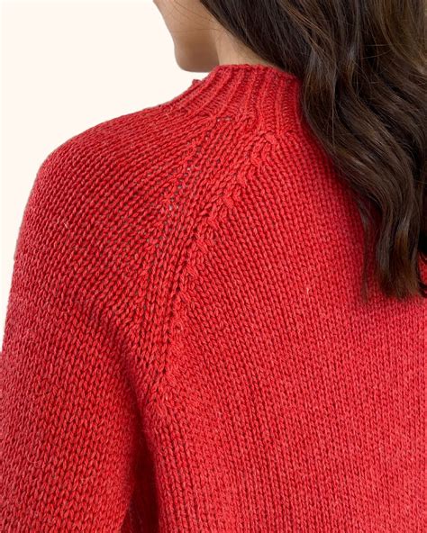 CHOMPA ALPACA DIAMANT FRESA LAGOM