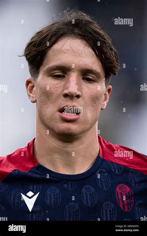 Giovanni Fabbian of Bologna FC prior to the Serie A football match ...