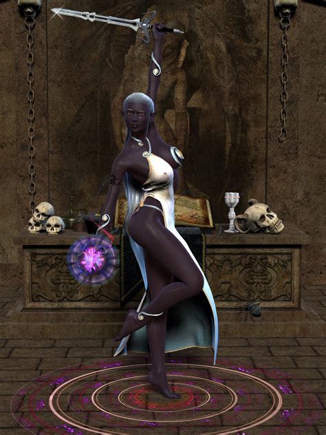 Drow Priestess By Norravan On Deviantart