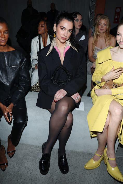 Dua Lipa Looks Fabulous In A See Through Lace Jumpsuit And Black Lingerie