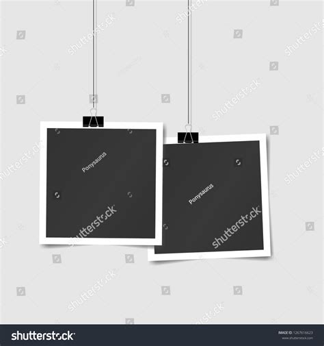 Set Square Vector Photo Frames On Stock Vector Royalty Free 1267616623