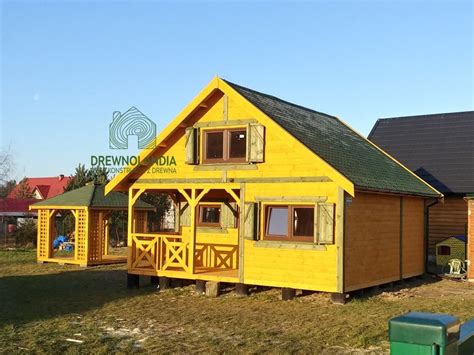 Domek Letniskowy z antresolą Wiktor IV 5 9x5 9m
