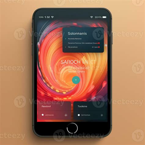Visual Screen UI Design Tablet Interface Minimalism Simple Design Beautiful Creative App