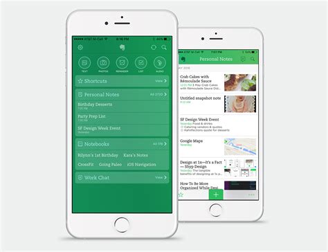 Redesigning Evernote For Ios Evernote Design Medium