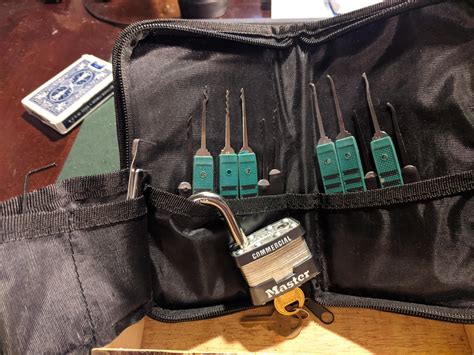Made This Practice Set For My 9 Year Old Son Rlockpicking