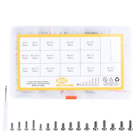 Tornillos Pequeños Para Electrónica 800 Piezas De Mini Tornillos Micro Tornillos Tornillos