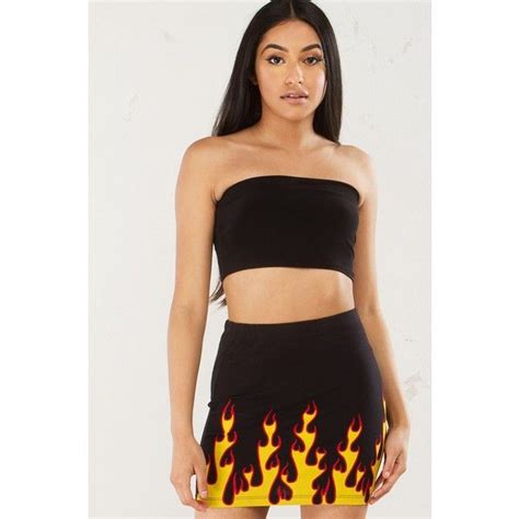 Set On Fire Mini Skirt 20 Liked On Polyvore Featuring Skirts Mini