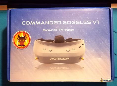 Review Aomway Commander V1 Fpv Goggles Oscar Liang
