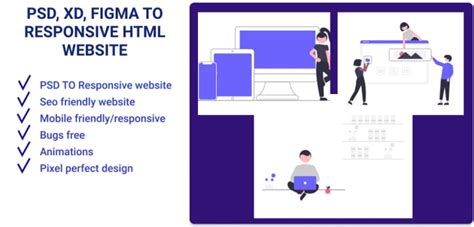 Convert Figma Psd Sketch Pdf To A Complete Website By Malikfawad Fiverr