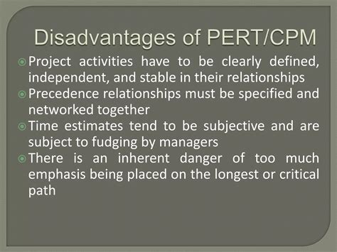 Pert And CPM PPT