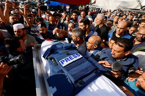 Cpj Report Israel Gaza War Propelled Journalist Killings To Near
