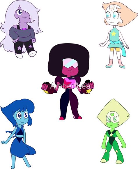 Steven Universe Chibi Stickers Redbubble