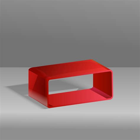 Red Vector Cube Vector Illustration Free Stock Vector Graphic Image