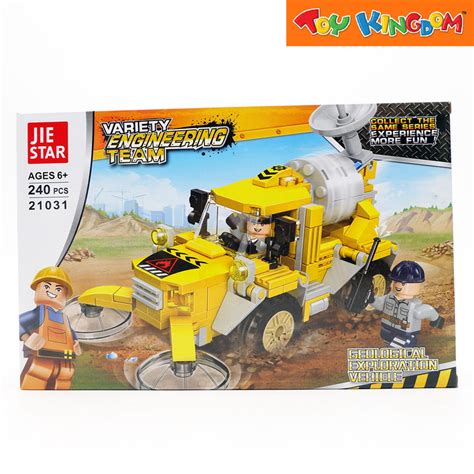 Jie Star Blocks Variety Engineering Team Geological Explotion Vehicle Jie Star Blocks Variety Engineering Team Geological Explotion Vehicle