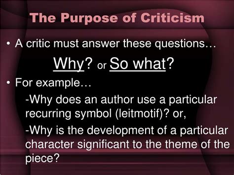 Ppt Literary Criticism Powerpoint Presentation Free Download Id