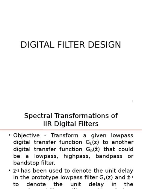 digital filter design 2nd pdf low pass filter electronic