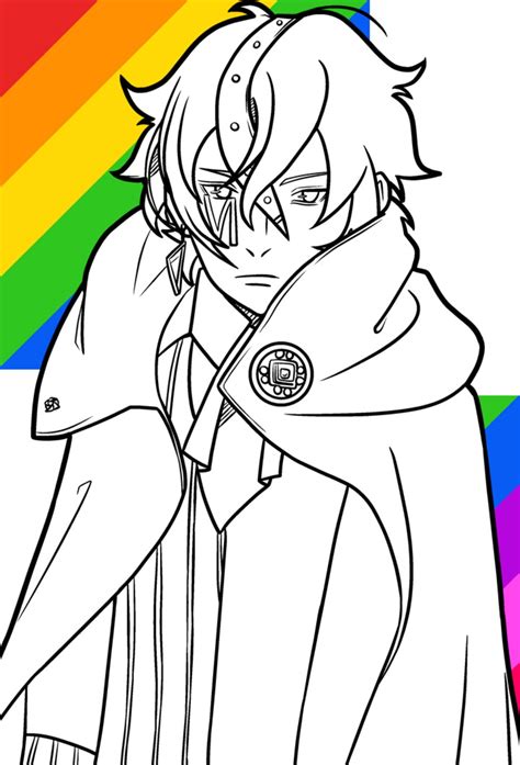 Anime Coloring Book Boruto For Android Download