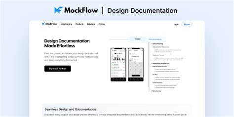 Design Documentation Made Easy Mockflow