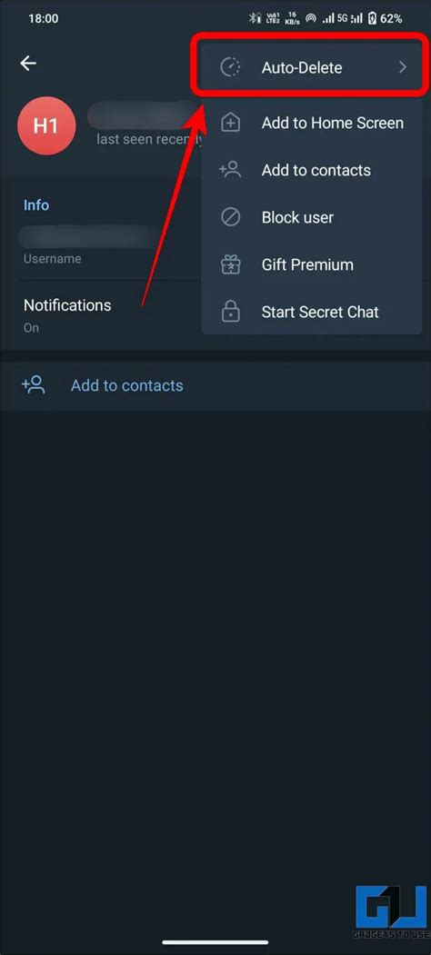 Ways To Enable Auto Delete Messages For Telegram Chats Gadgets To Use